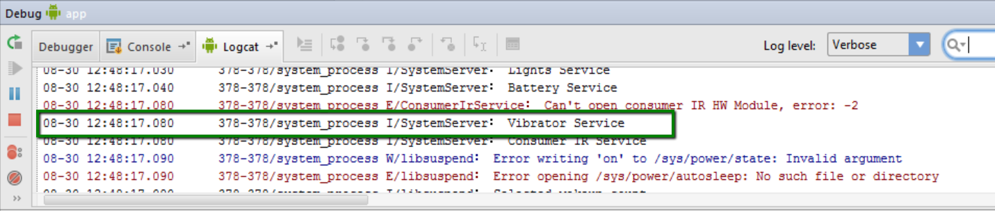 Android Development Supporting Toast And Vibrations Alternate Stack