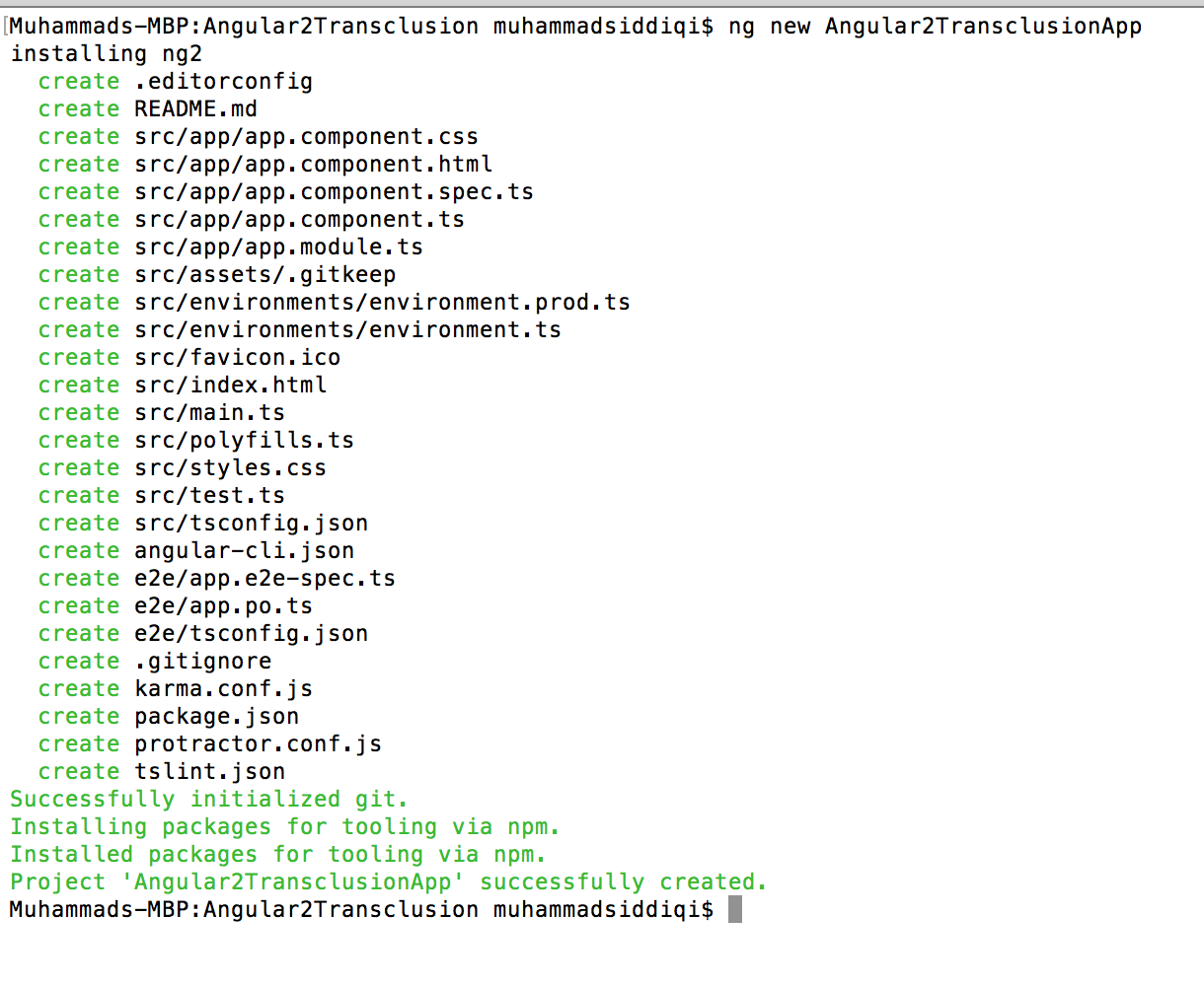 Ng Content With Angular2 Transclusion Angularcli Alternate Stack