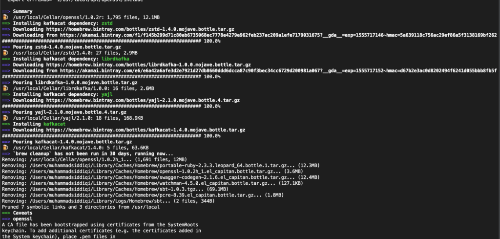 Kafka Tools Kafkacat Non Jvm Kafka Producer Consumer Alternate Stack 1223